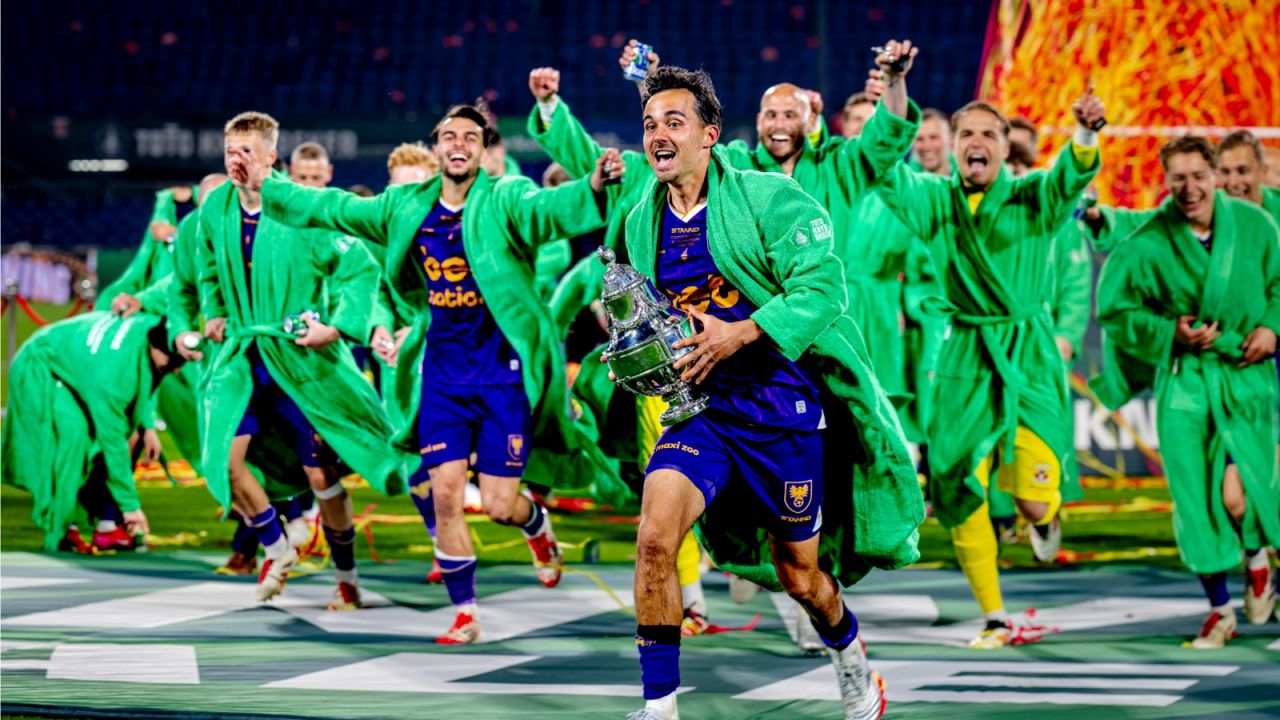 Spora niespodzianka w finale Pucharu Holandii. Go Ahead Eagles pokonali ...