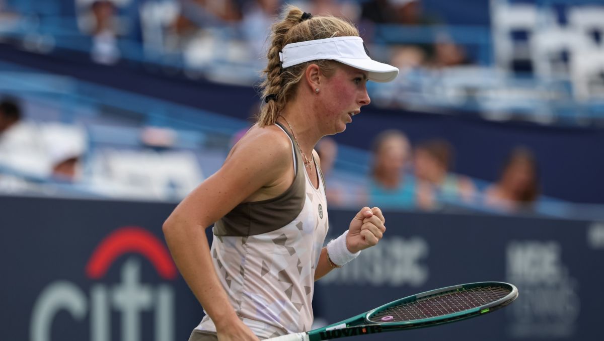 US Open. Magdalena Fręch pokonała Peyton Stearns i wywalczyła awans do ...