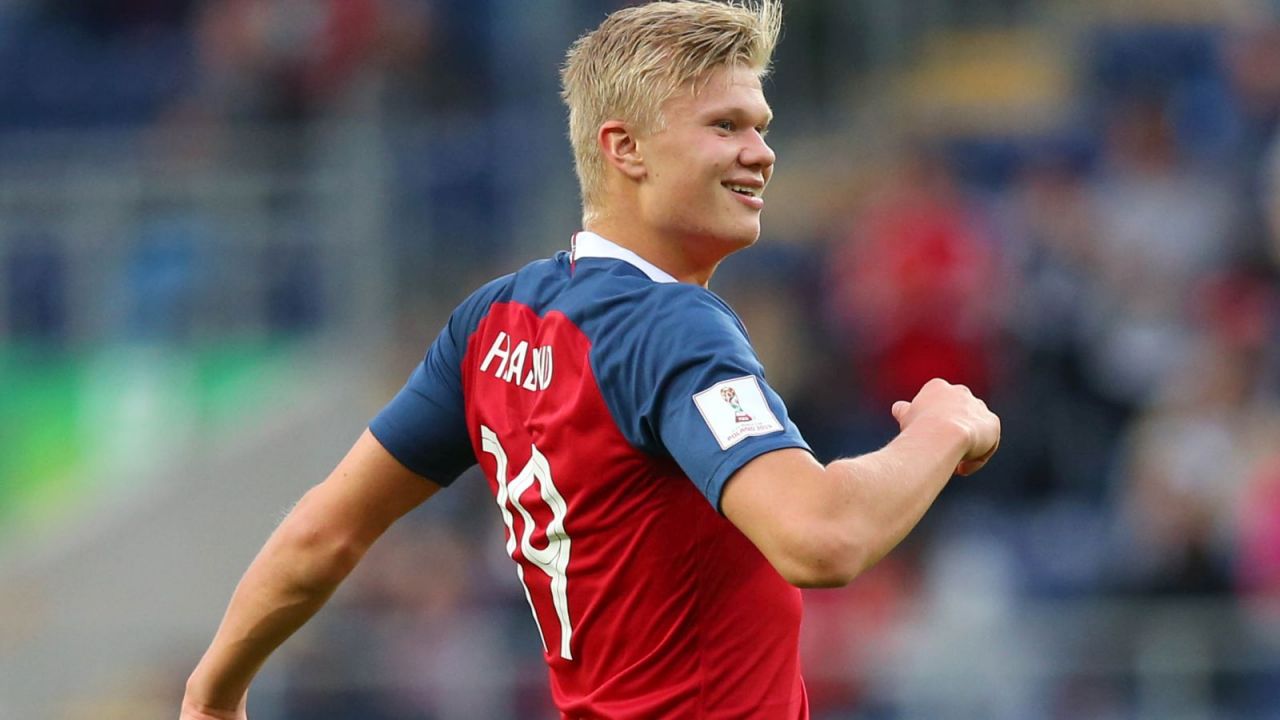 Erling Braut Haland Norwegia Honduaras 12:0 rekord dziewięć goli [WIDEO ...