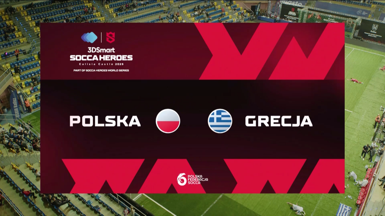 Polska - Grecja. Finał Socca Heroes Calisia Castle – turniej reprezentacji narodowych [MECZ ...