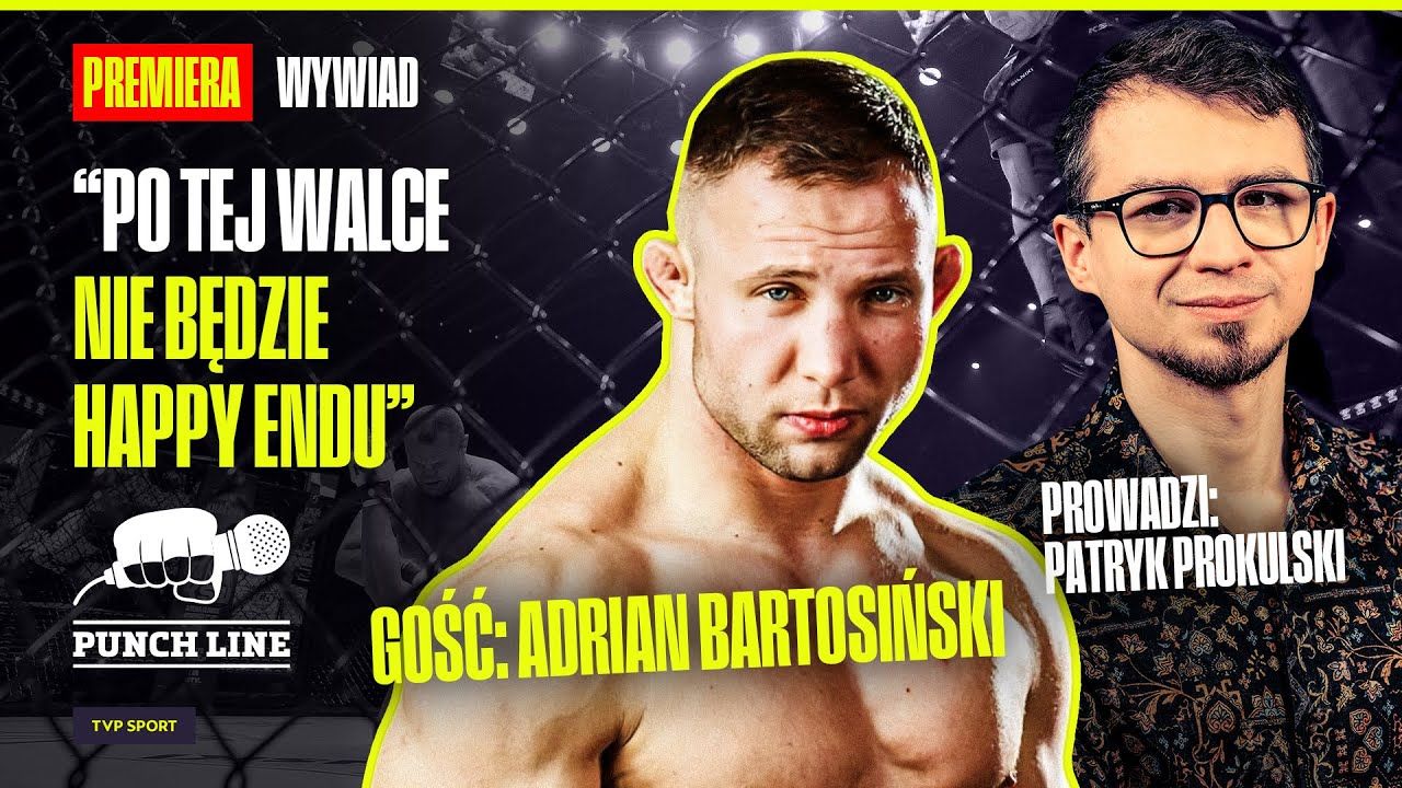 Adrian Bartosiński w "Punch Line": lepiej dla teamu Grzebyka, żeby to ...