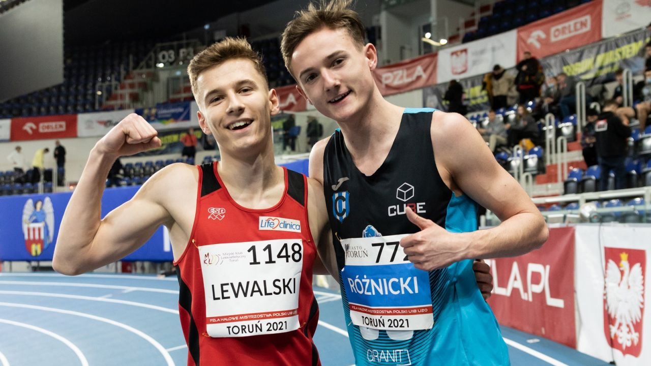 Lekkoatletyka. Kacper Lewalski i Krzysztof Różnicki - 18-latkowie ...