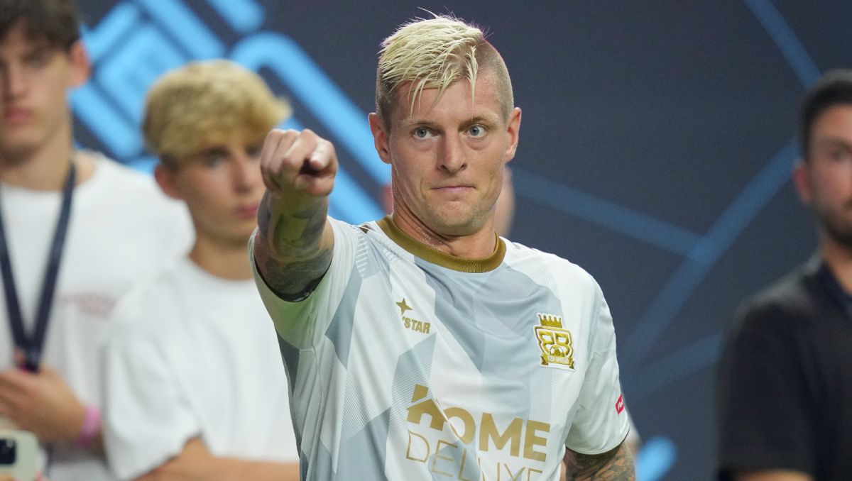 Toni Kroos wrócił do gry. Mistrz świata występuje w Icon League | TVP SPORT