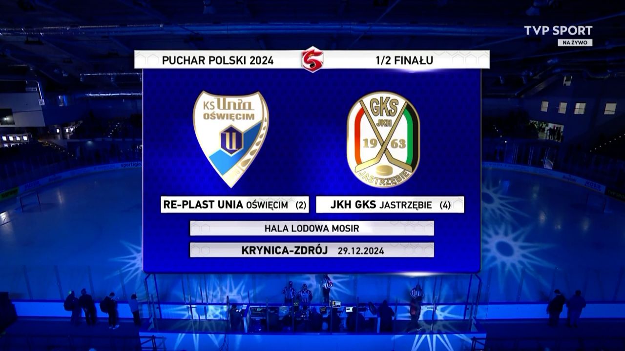 Re-Plast Unia – JKH GKS Jastrzębie. Hokej na lodzie, PP – 1/2 finału ...