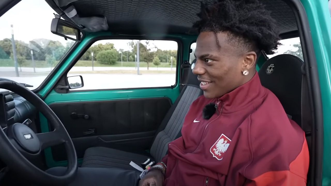 IShowSpeed w Polsce. Streamer jeździł Maluchem i naszczekał na ...