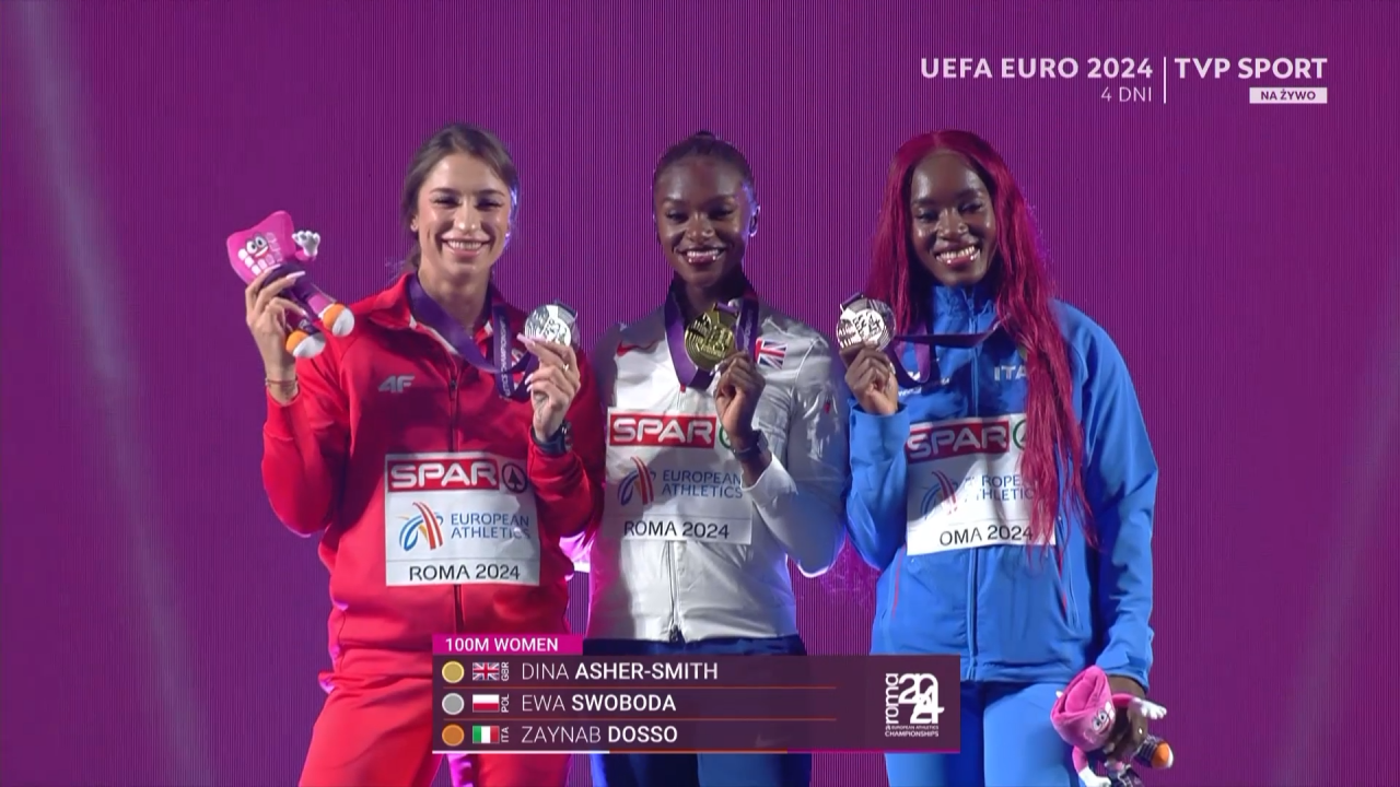 Ewa Swoboda odebrała srebrny medal mistrzostw Europy w Rzymie! [WIDEO ...