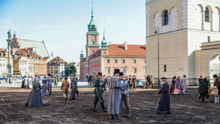 Wokulski i Rzecki spacerują po Warszawie. Wszystko za sprawą planu ...