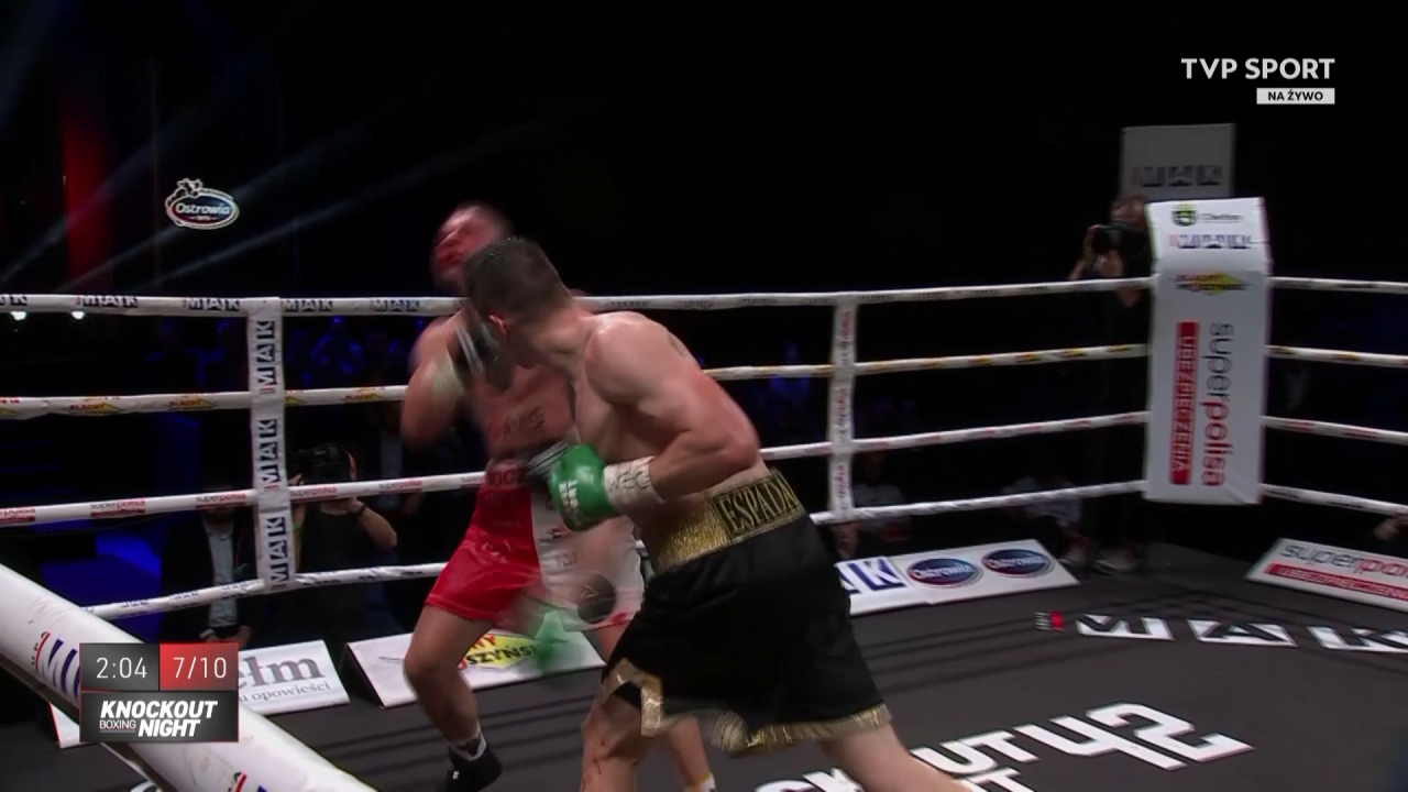 Ciężki nokaut. Soczyński na deskach [WIDEO] | TVP SPORT