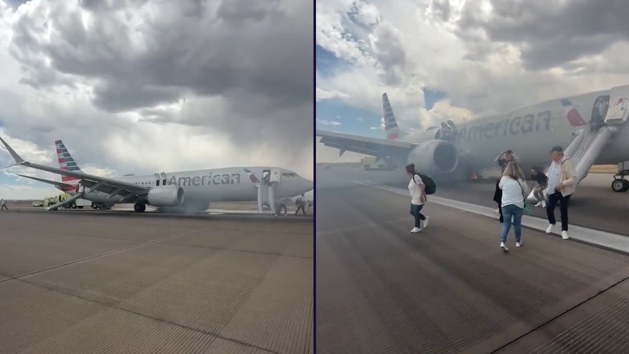 USA: Samolot Boeing 737 MAX 8 linii American Airlines zapalił się podczas startu. Ewakuacja ...