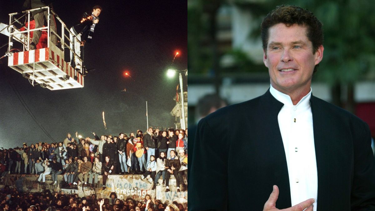 How David Hasselhoff rocked the Berlin Wall