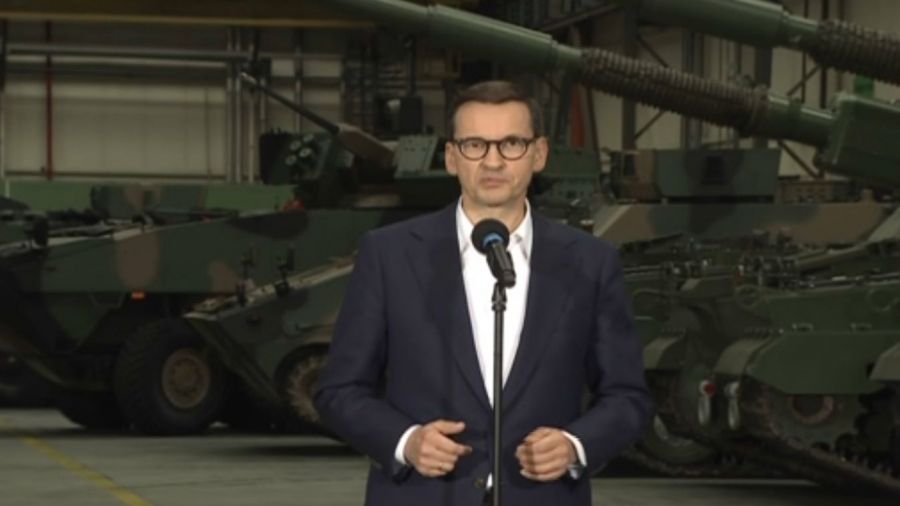 Wizyta premiera Mateusza Morawieckiego w Hucie Stalowa Wola