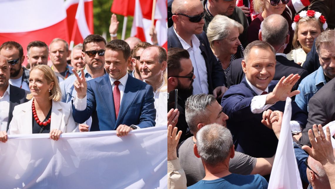 Thousands attend Polish presidential candidates’ rallies ahead of final ...