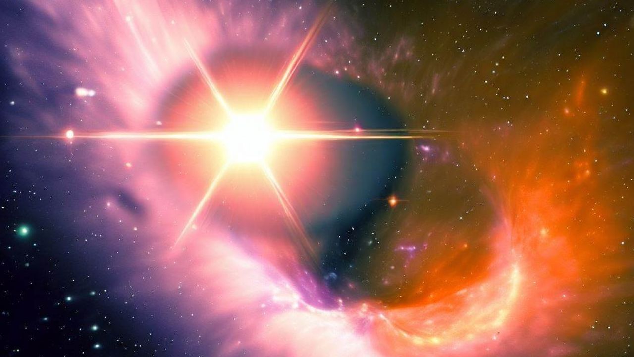 Black Hole During Explosion