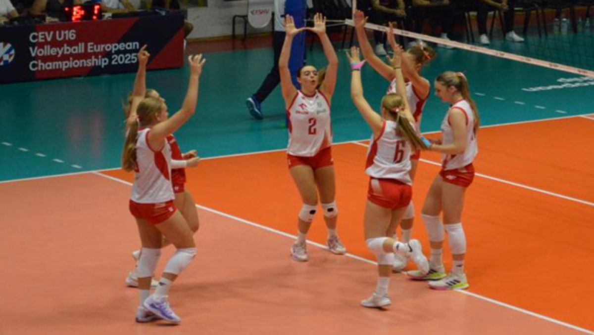 Reprezentacja Polski siatkarek U16 awansowała do półfinału mistrzostw ...