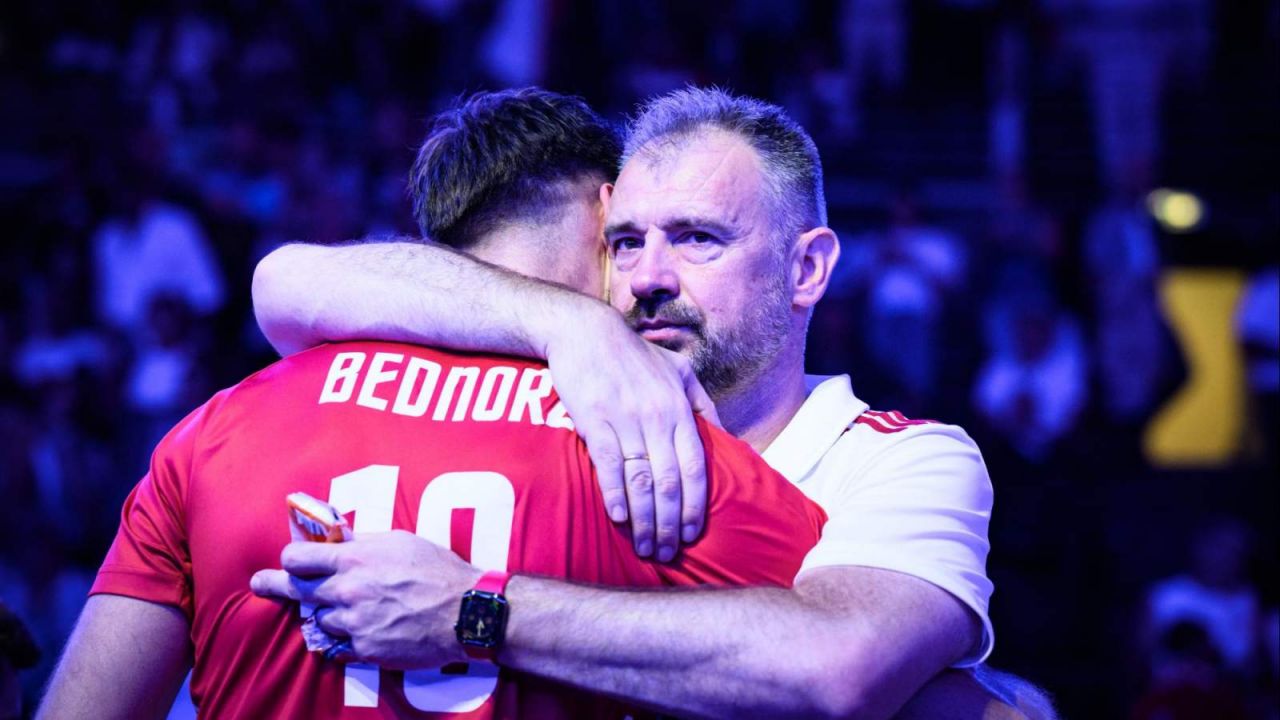 Nikola Grbić wzruszony po złotym medalu reprezentacji Polski siatkarzy ...