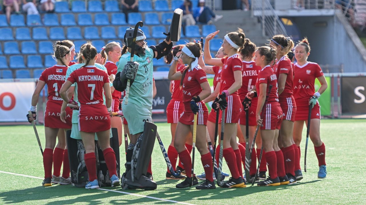 Hokej na trawie. Reprezentantki Polski wygrały z Litwinkami na zakończenie mistrzostw Europy ...