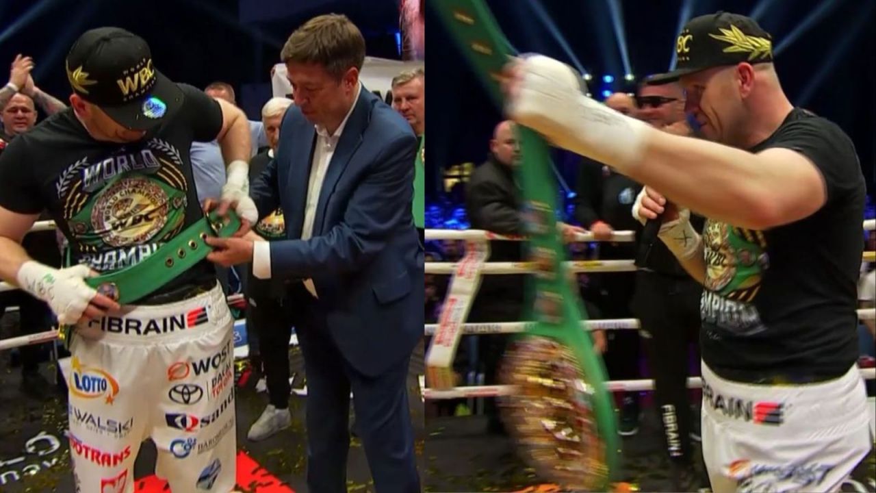 Boks: Łukasz Różański mistrzem świata! Oddał pas przyjacielowi. WIDEO ...