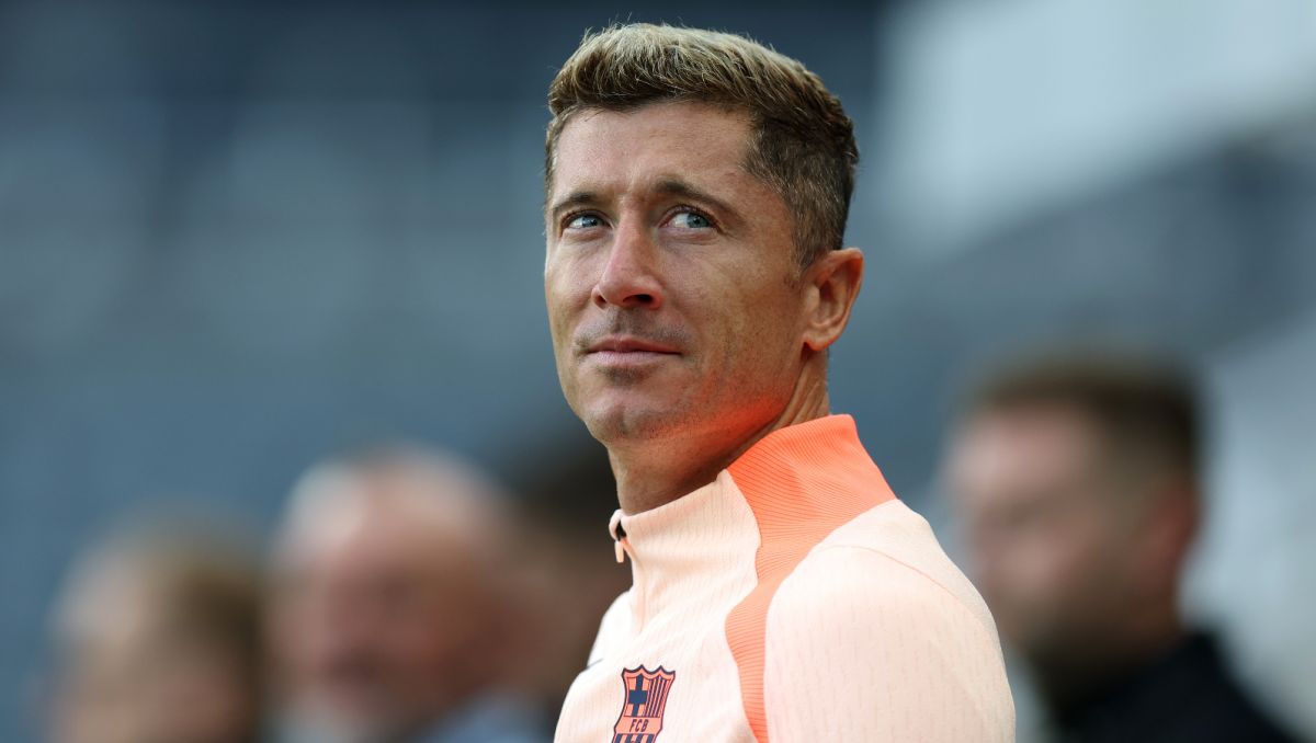 Robert Lewandowski wrócił do treningów z Barceloną | TVP SPORT