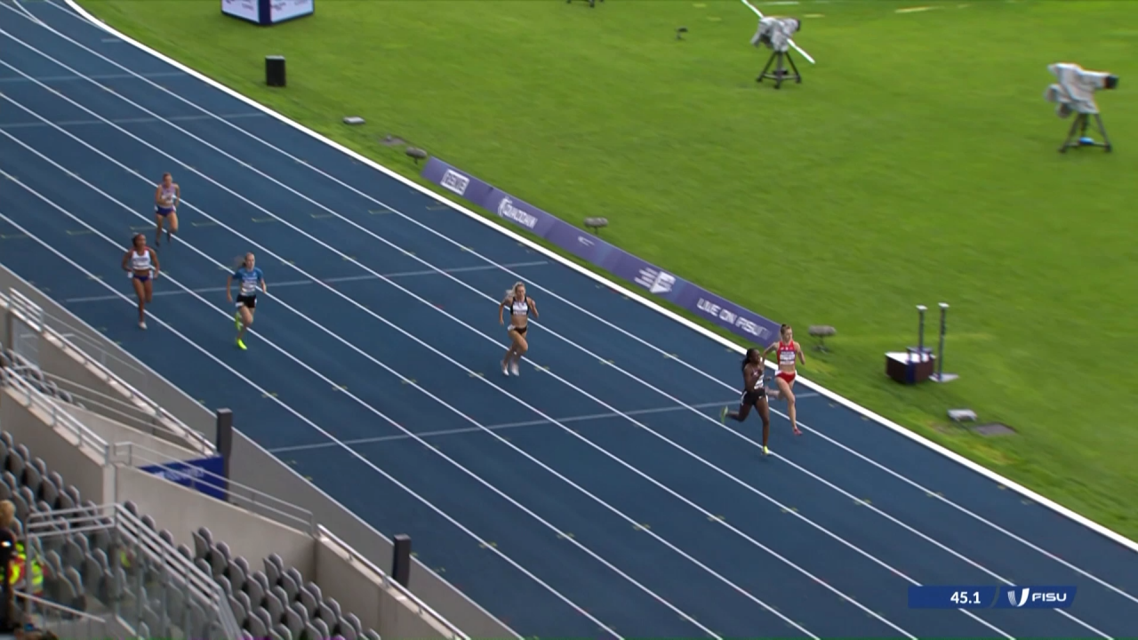 Uniwersjada 2025. Aleksandra Formella wygrała swój bieg eliminacyjny na ...