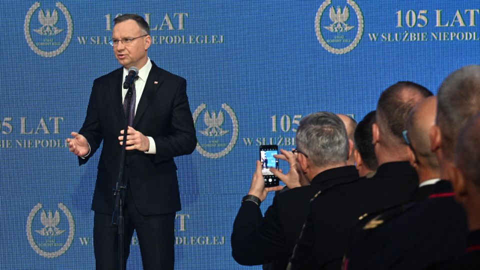 Udział prezydenta Andrzeja Dudy w obchodach 105. rocznicy powołania Straży Ochrony Kolei