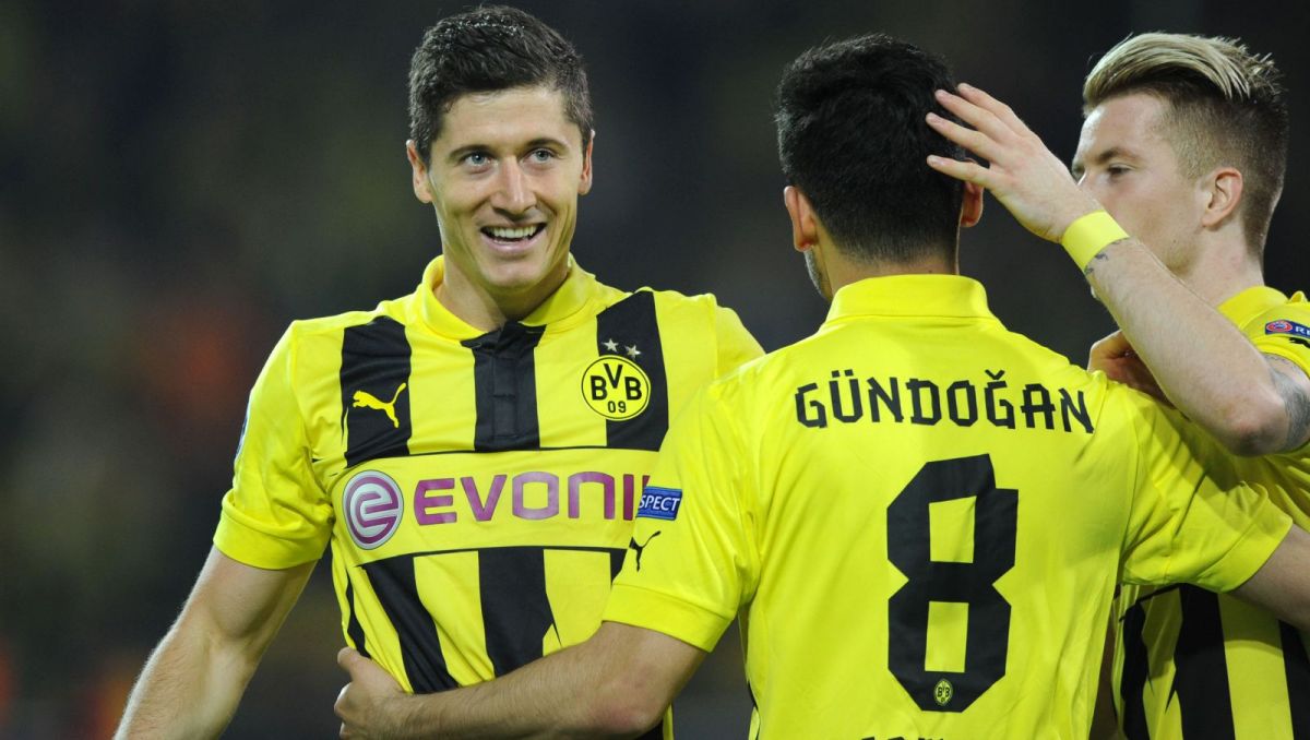 Ilkay Guendogan o rozmowie z Robertem Lewandowskim. "Jego oczy ...