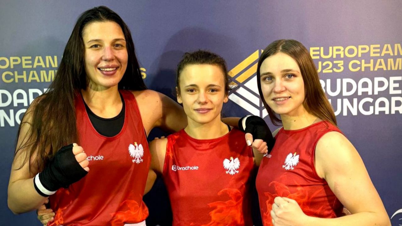 Boks. Julia Szermeta, Nikola Prymaczenko i Barbara Marcinkowska ...