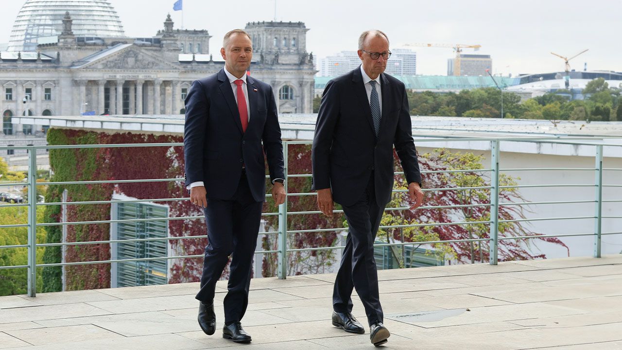 Niemcy. Prezydent Karol Nawrocki rozmawiał z prezydentem i kanclerzem Niemiec. Frank-Walter ...