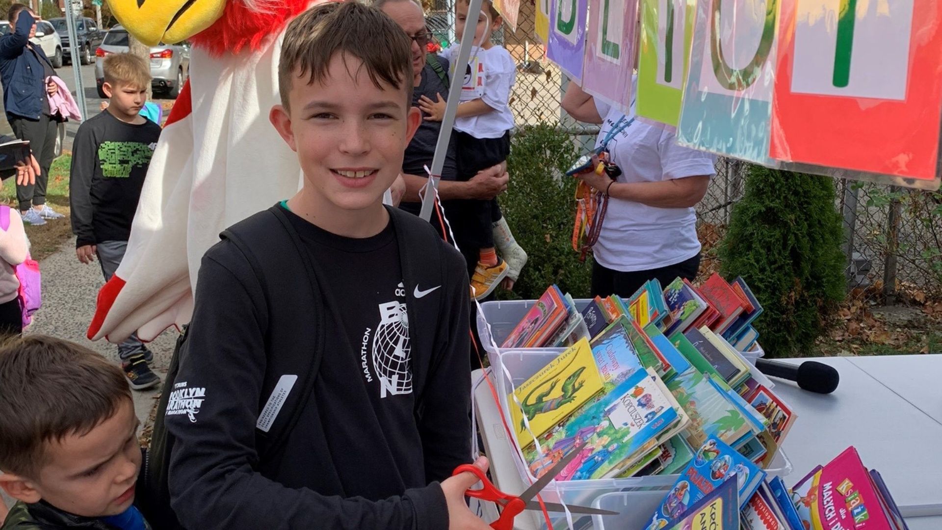 Uroczyste otwarcie Biblioteki na Kółkach w Nowym Jorku