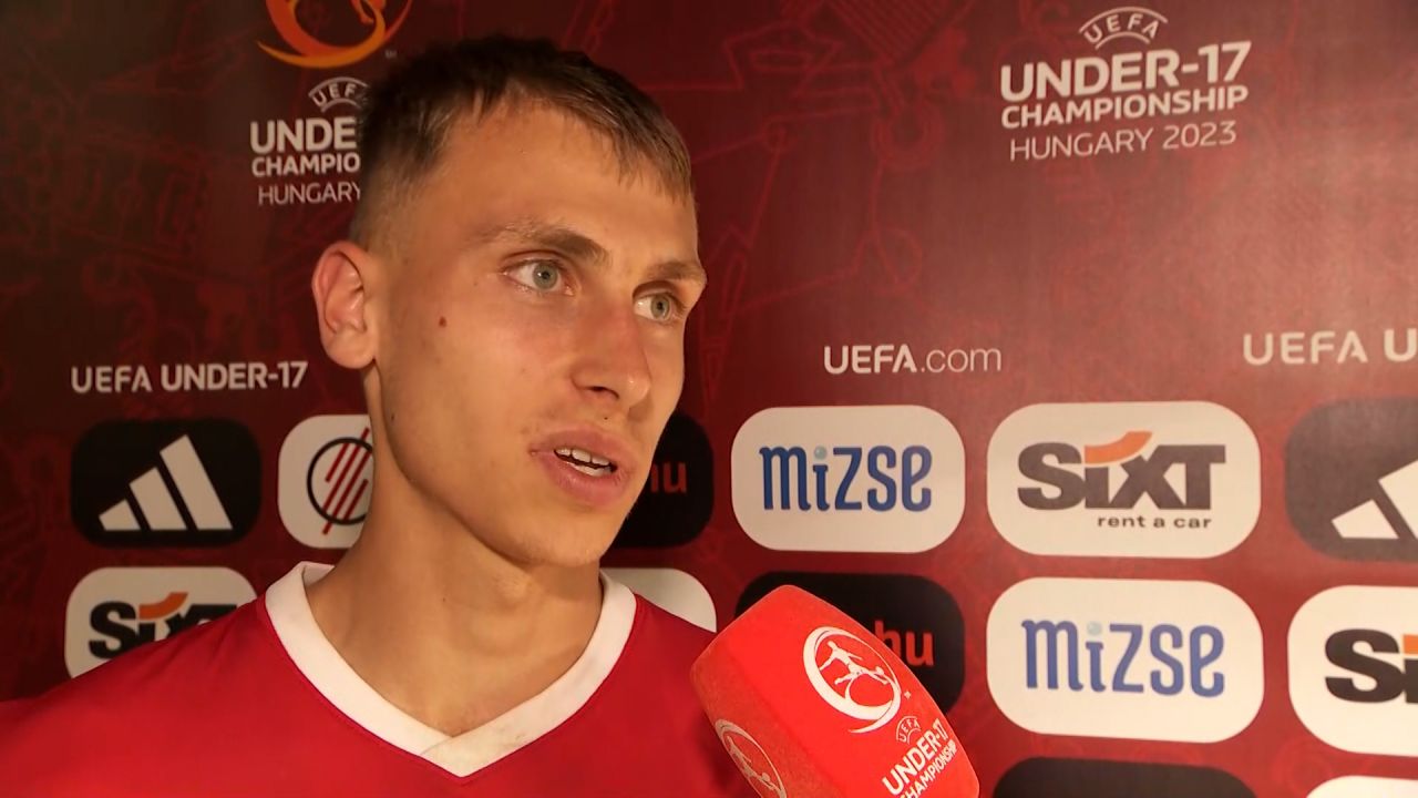 Euro U17. Michał Gurgul po meczu z Niemcami: jestem dumny z tej drużyny ...