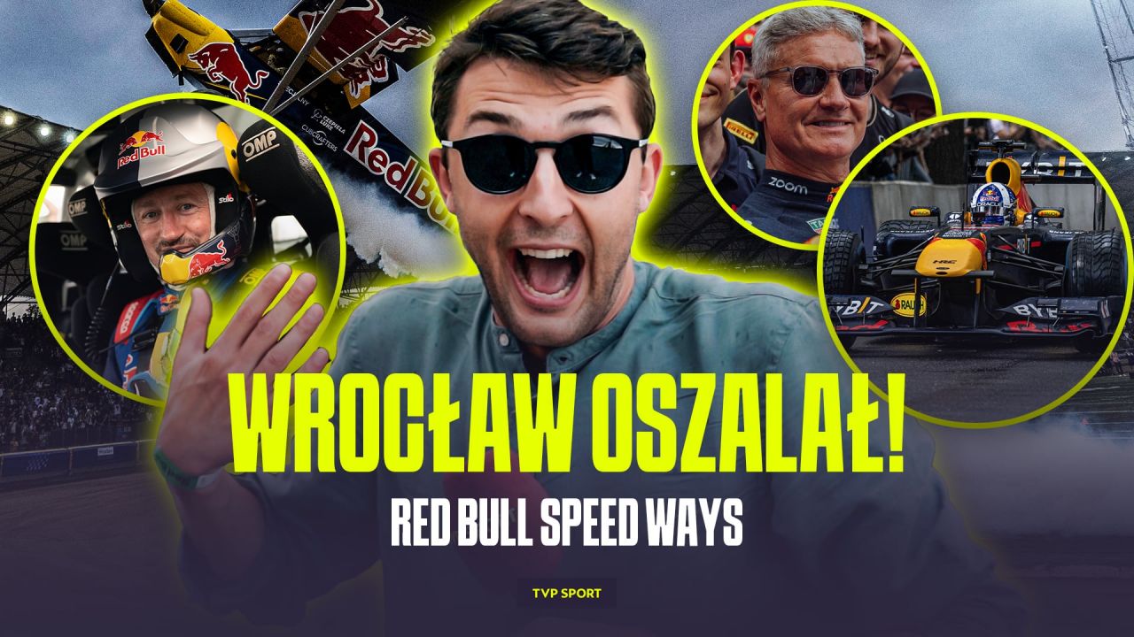 Red Bull Speed Ways: Formuła 1 i samolot na stadionie we Wrocławiu ...
