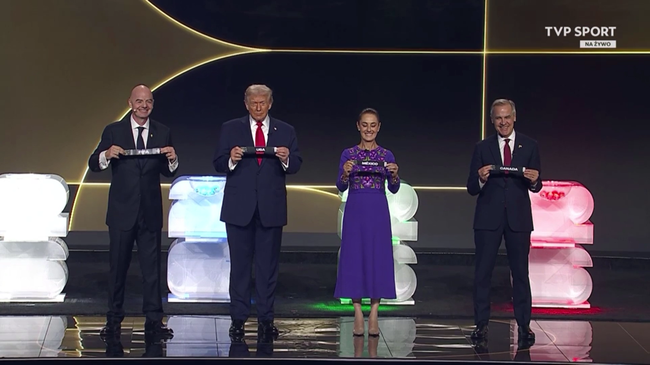 Prezydenci USA, Meksyku i Kanady zainaugurowali losowanie grup ...