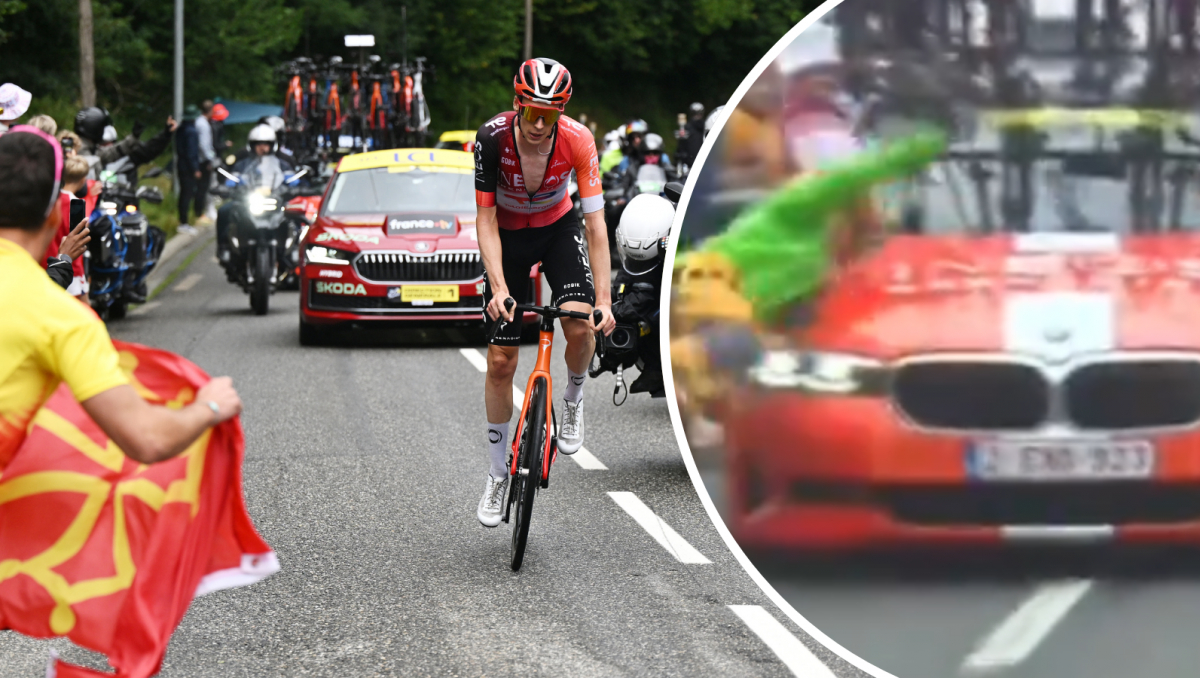 Tour de France. Potrącenie kibica na trasie. Nałożono najwyższą karę w ...