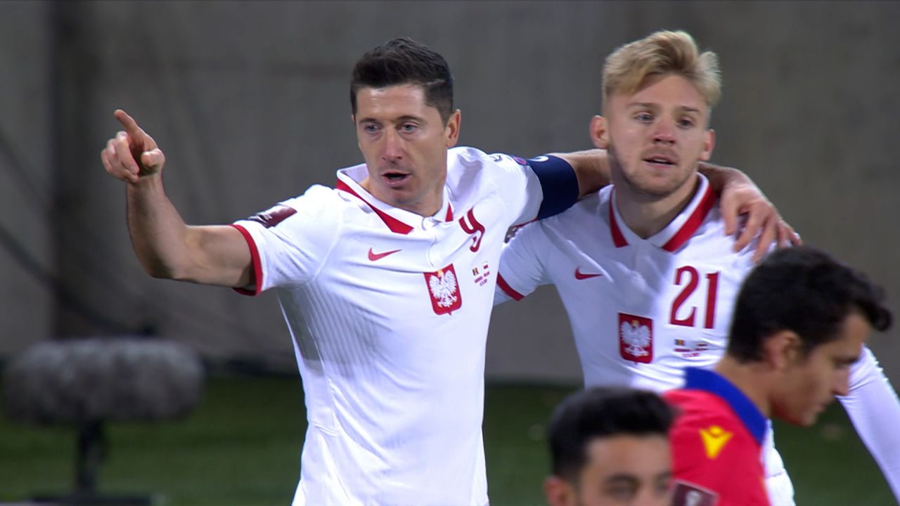 El. MŚ 2022, Andora – Polska. Gol Roberta Lewandowskiego na 0:1 [WIDEO ...