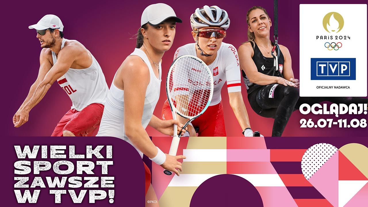 Igrzyska olimpijskie w Paryżu na antenach TVP. Plan relacji. Wielki sport bez ograniczeń! | TVP INFO