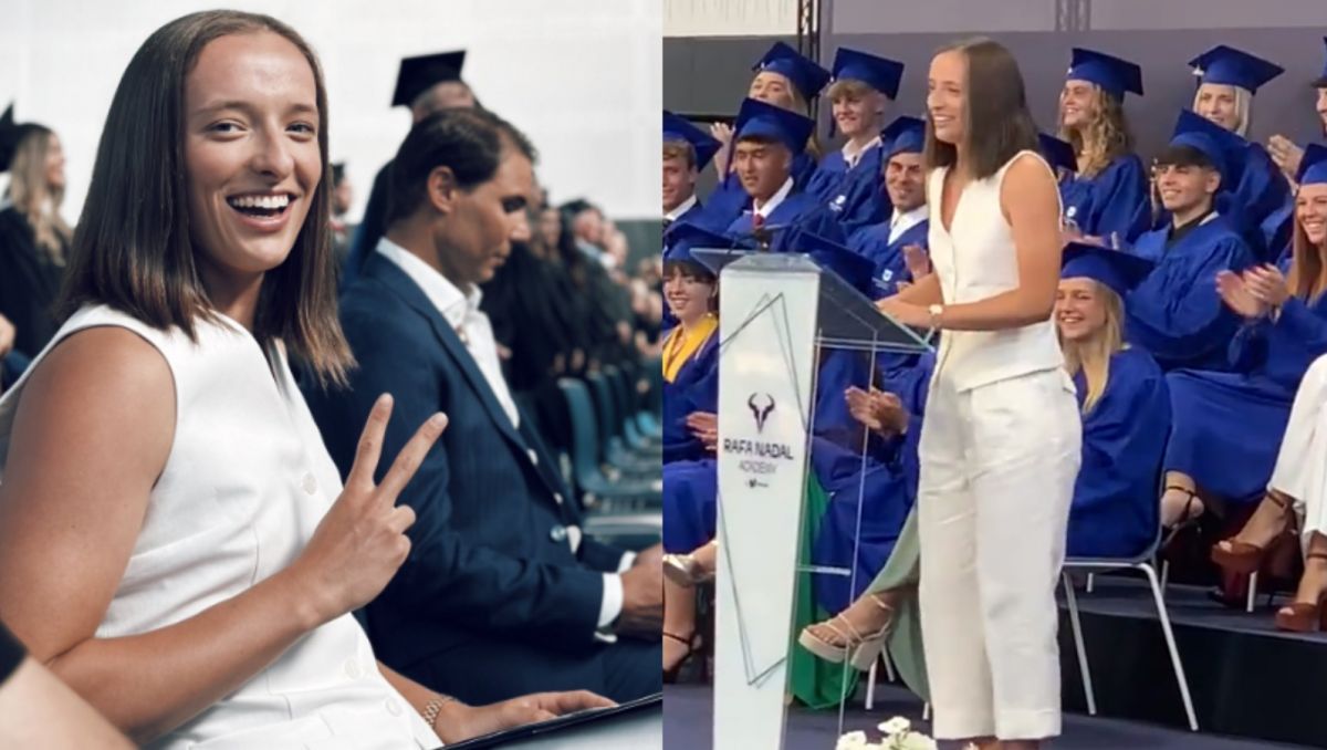 Iga Świątek i Rafael Nadal. Polka przemówiła do absolwentów akademii ...
