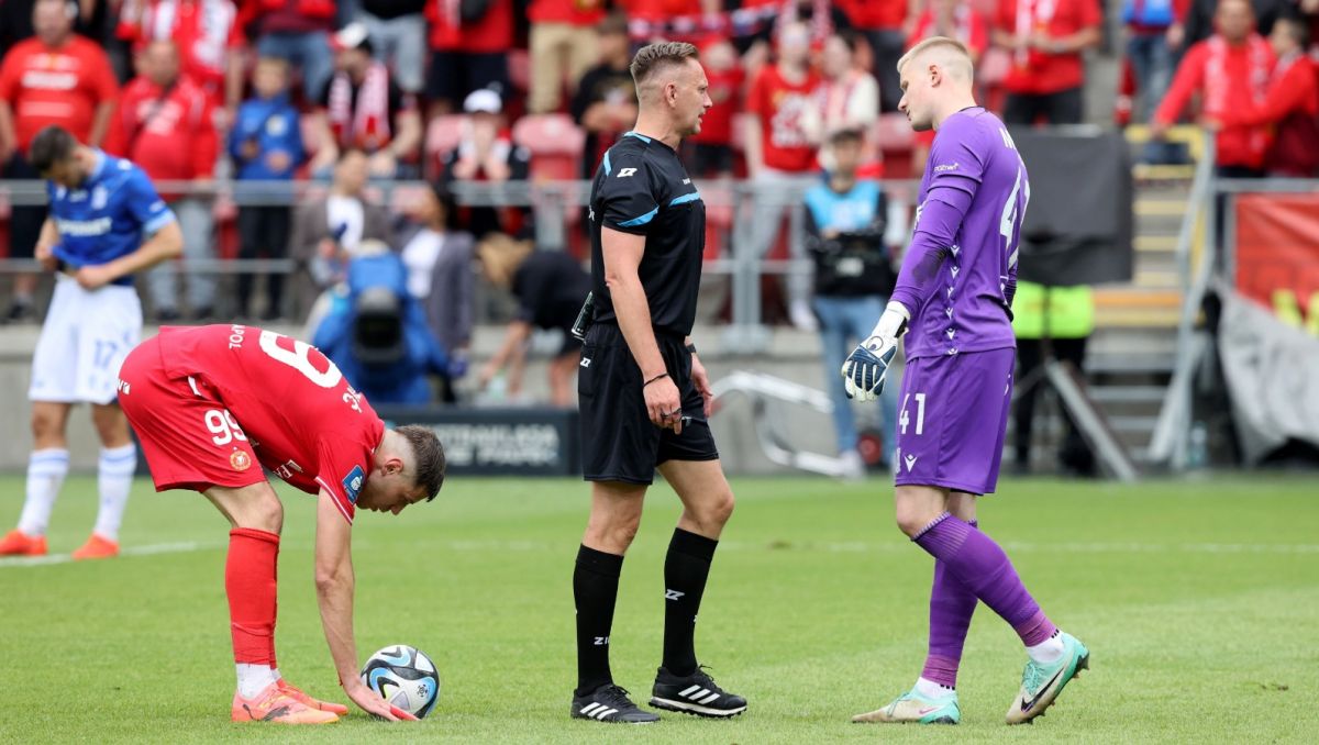 Bartosz Mrozek, bramkarz Lecha po meczu z Widzewem: ledwo go dotknąłem ...