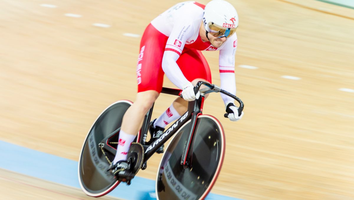 ME w kolarstwie torowym. Mateusz Rudyk piąty w sprincie, Daniel Staniszewski szósty w ...