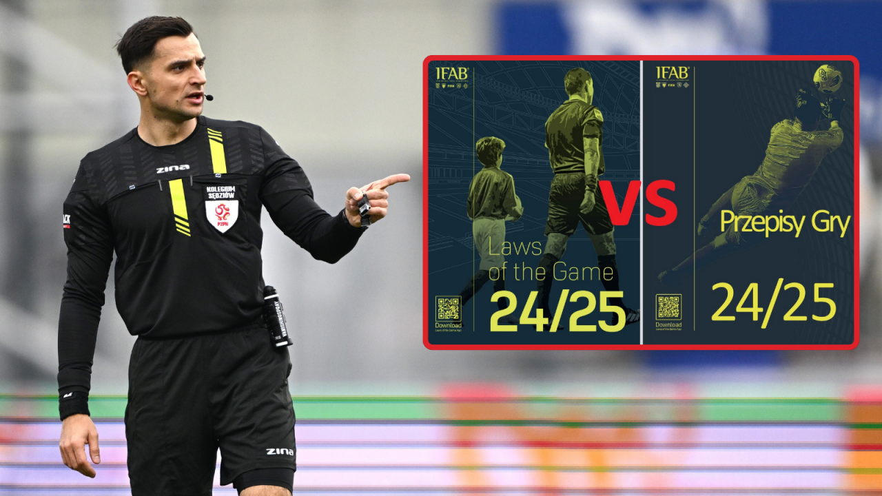 PZPN: obowiązują "Przepisy gry". FIFA, UEFA, IFAB: obowiązują ...